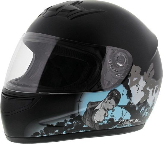 LS2 FF350 Helm Big Stuff mat zwart | bol.com