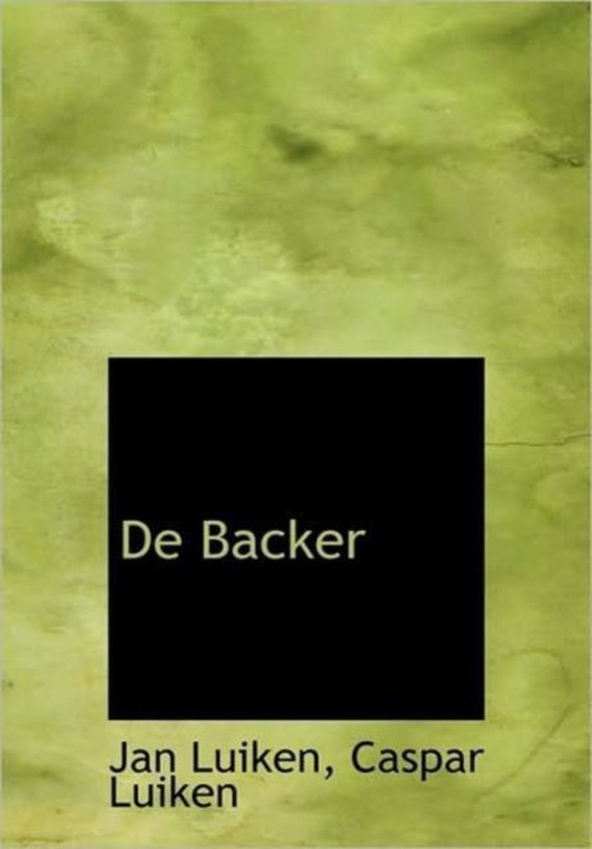 de Backer, Jan Luiken | 9781116663426 | Boeken | bol