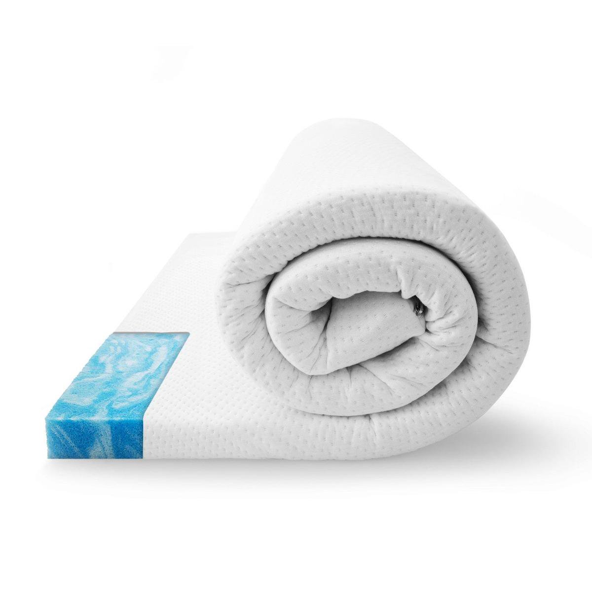 Topdekmatras 140x200x4 cm - gel topper - comfort plus tijk | bol.com