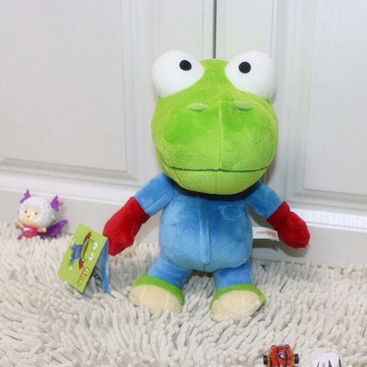 Knuffelpop 28 cm Pororo Little Penguin Dragon Crong Knuffel Pop Groene ...