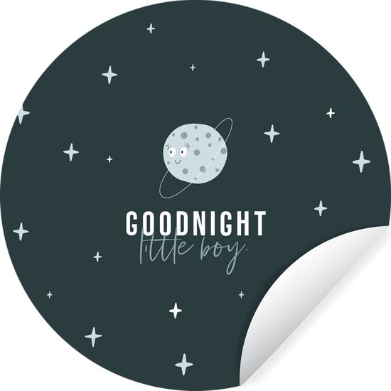 WallCircle - Muurstickers - Behangcirkel - Quotes - Goodnight little ...