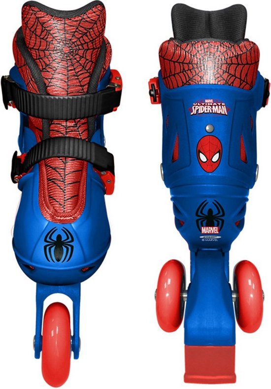 Marvel Spider-man Inline Skates Hardboot Rood/blauw Maat 27-30 | bol