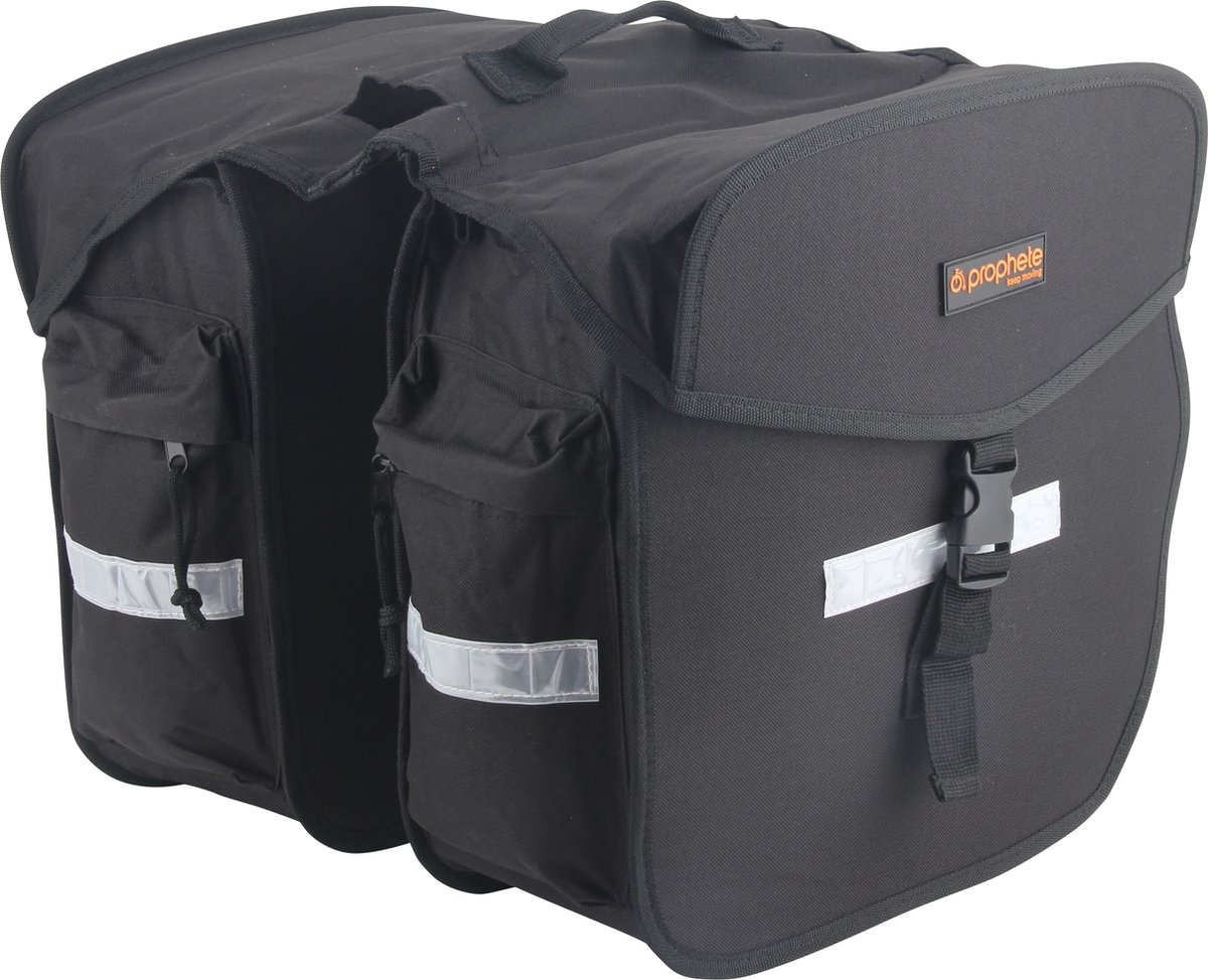 Hikemeister ® 36 liter dubbele fietstas Fietstassen electrische fietsen ...