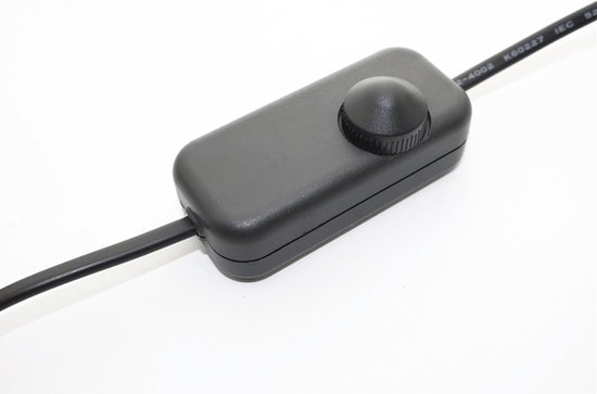 LED Snoerdimmer | 5-150W | Zwart | 220-240V | bol