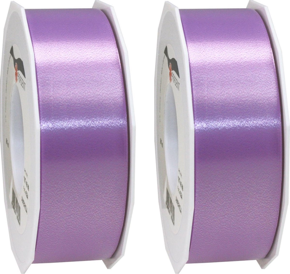 3x XL Hobby/ décoration rubans décoratifs satin lilas 4 cm / 40 mm x 91 ...