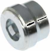 VSH Klem knie verlopend 90° messing verzinkt 22x15mm | bol