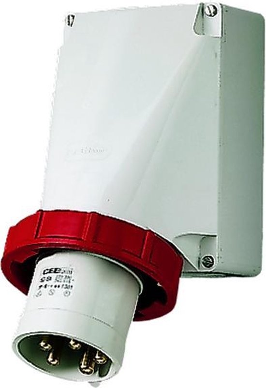 Mennekes cee-toestelcontactdoos CEEform rd, kunststof, IEC-str st 125A ...