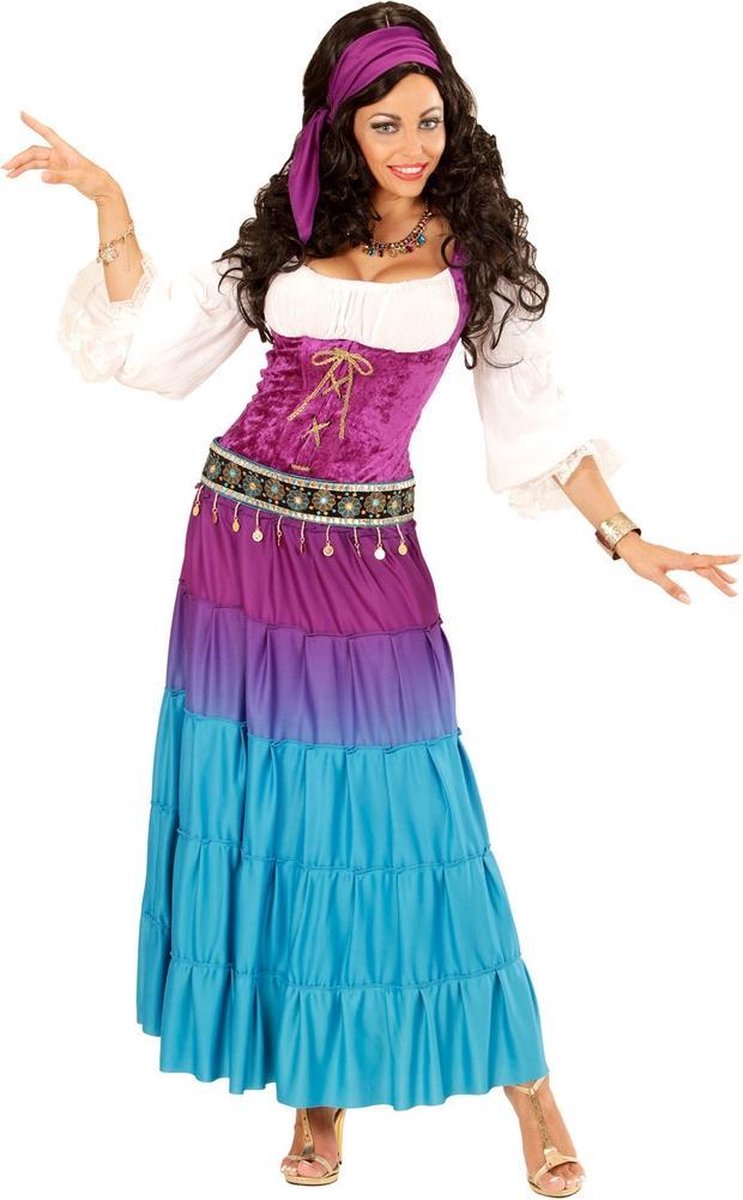 Widmann - Zigeuner & Zigeunerin Kostuum - Feestelijke Roma Zigeunerin ...