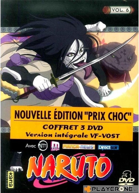NARUTO - Vol 06 - (3DVD) SLIM BOX : DVD (Dvd), Kate Higgins | Dvd's | bol