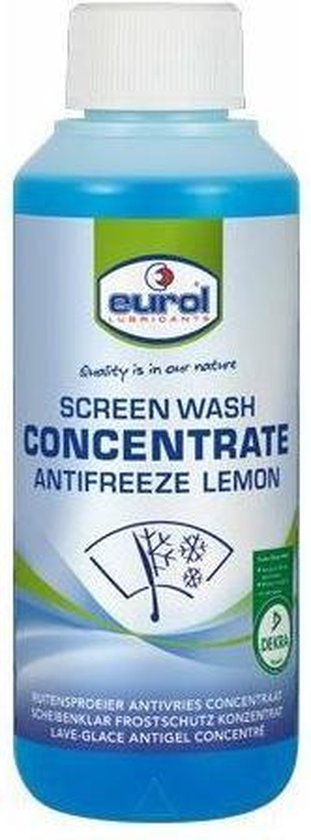 EUROL | Ruitensproeiervloeistof Eurol Screenwash Lemon Conc. 250ml ...