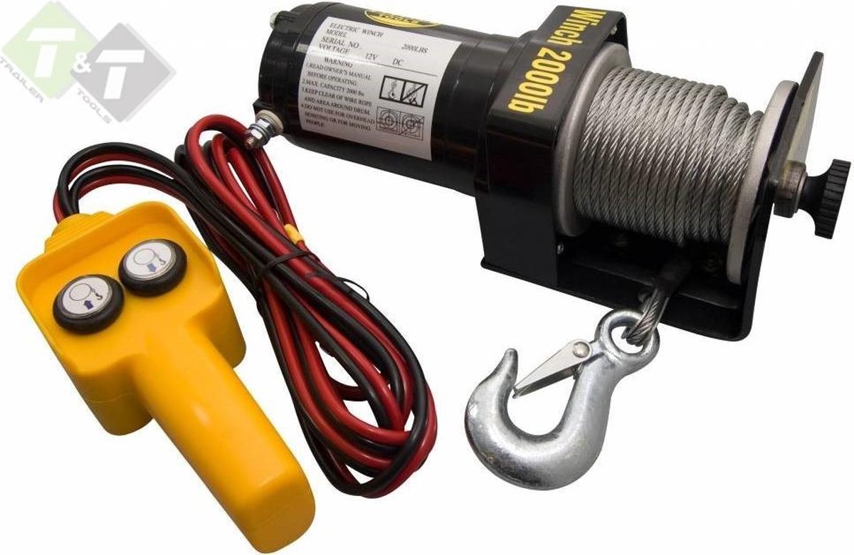 Treklier, Bumperlier, Lier, 12V , 1000 KG, Autolier | bol