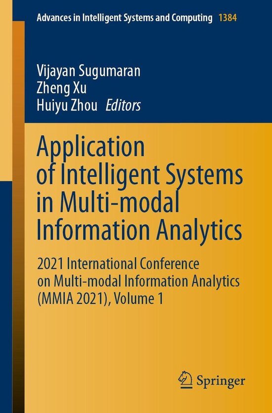 Advances in Intelligent Systems and Computing 1384 - Application of ...