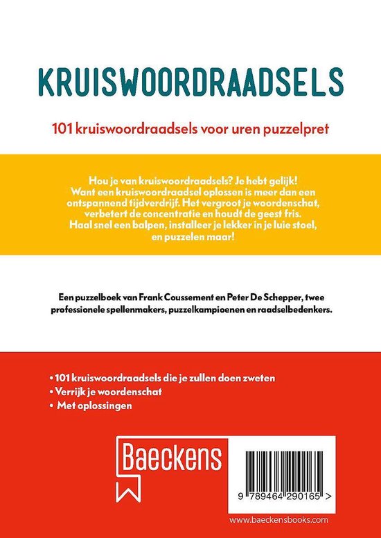 We Love Kruiswoordraadsels, Peter De Schepper | 9789464290165 | Boeken ...