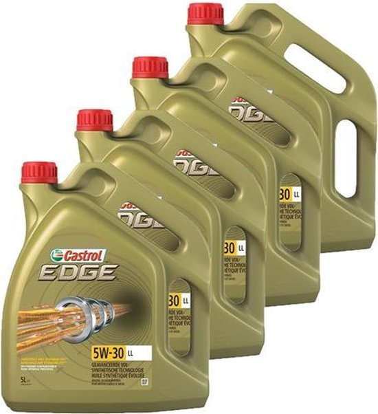 Castrol Aanbieding: 4 X Castrol Edge 5W30 Longlife 5L | bol