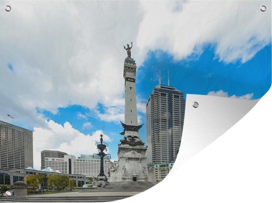 Mémorial des soldats et marins dans l'Indianapolis d' Amérique Affiche ...