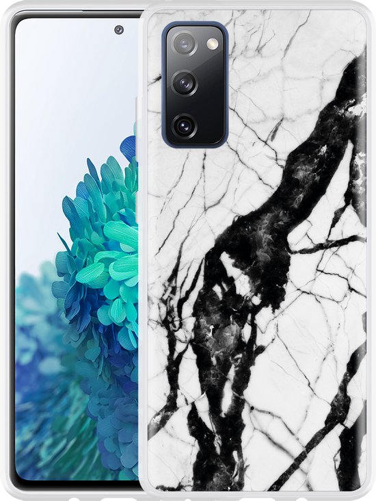 Hoesje Geschikt voor Samsung Galaxy S20 FE Marmer Design | bol