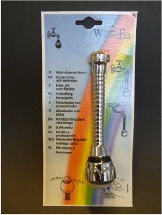 Wasserfix Flexibele Kraanslang met broes | bol.com