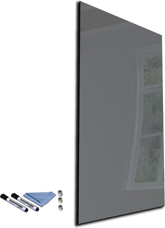 Designglas Whiteboard - Gehard Glas - Magneetbord - Memobord ...