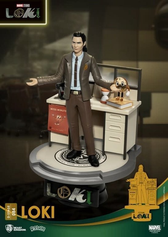 Marvel: Loki - Loki PVC Diorama Closed Box | bol.com
