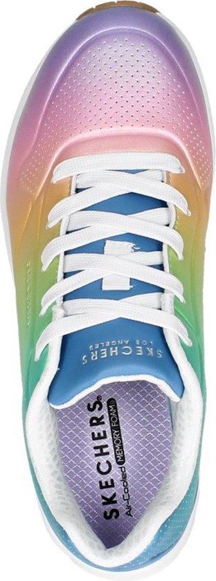Skechers Uno - Spectrum Sneakers Laag - overige kleuren - Maat 38 | bol.com