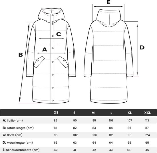 Warm & Comfortabel - Navahoo Cristal - Winterjas Dames - Volwassen ...
