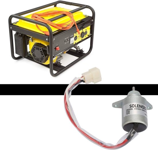 12-V Diesel Engine Shut-Off Stop Solenoid Valve Replacement Set 1503ES ...