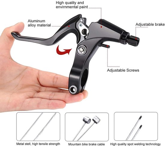 Skrskr Fiets V-brake set fiets V-rem aluminium fiets remmen set fiets ...