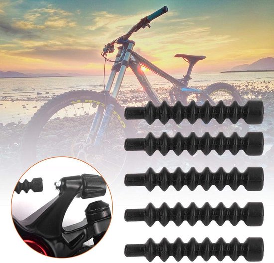 Fiets V Brake Boot, 5 stuks rubberen vouwbalg mountainbike V brake ...
