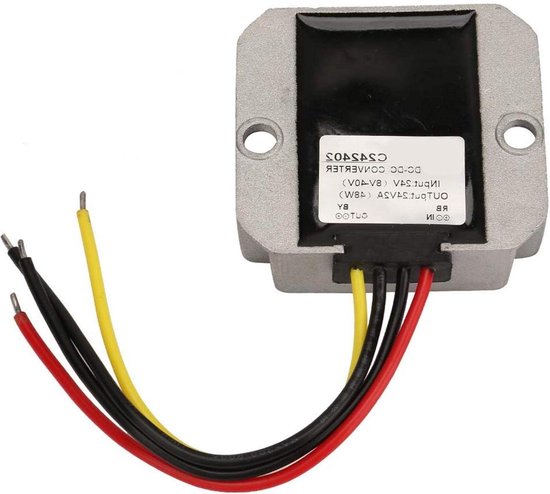 DC Voltage Reducer Step Up Down Converter 8-40V Naar 24V Boost Buck ...