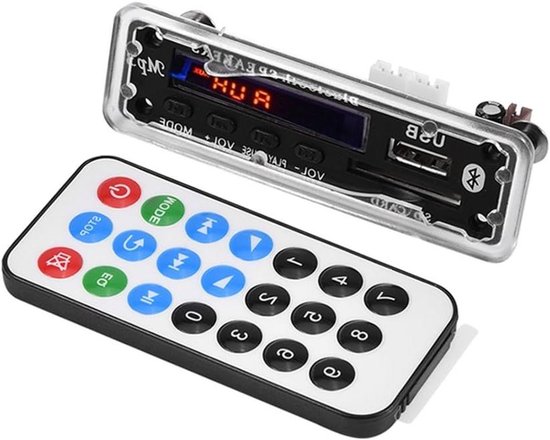 USB MP3 Decoder Board Draadloze Bluetooth MP3 WMA Decoder Boardmodule ...