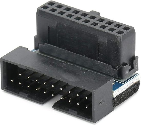 USB 3.0 19-pins mannelijke naar vrouwelijke uitbreidingsadapter - PH19 ...
