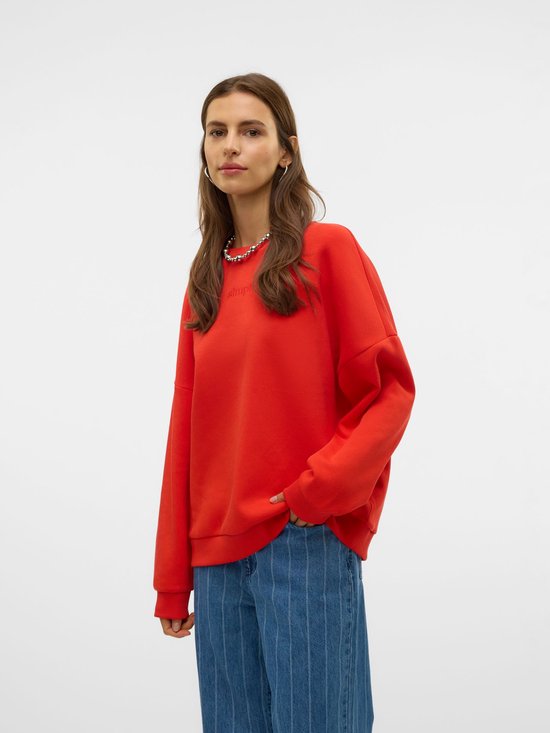 VERO MODA - VMPERNILLE BEA LS SWEAT BOX JRS - Dames - Sweaters | bol