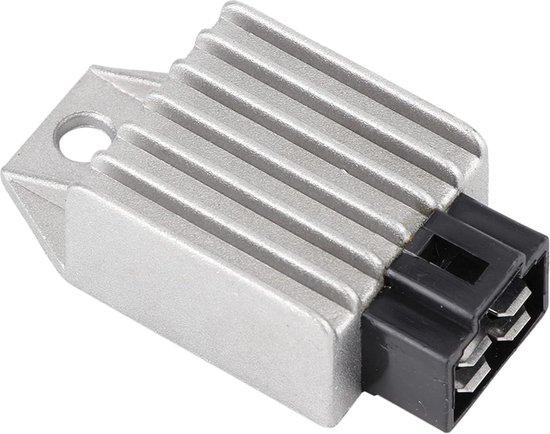 Universele 12V Spanningsregelaar Gelijkrichter 4 pin - Voor Motorfiets Scooter... | bol