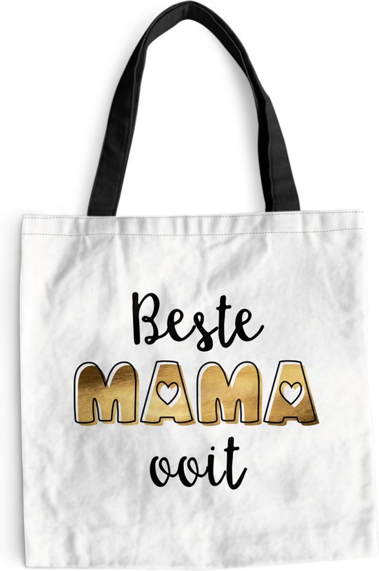 Schoudertas - Strandtas - Shopper Spreuken - Beste mama ooit - Moeder ...