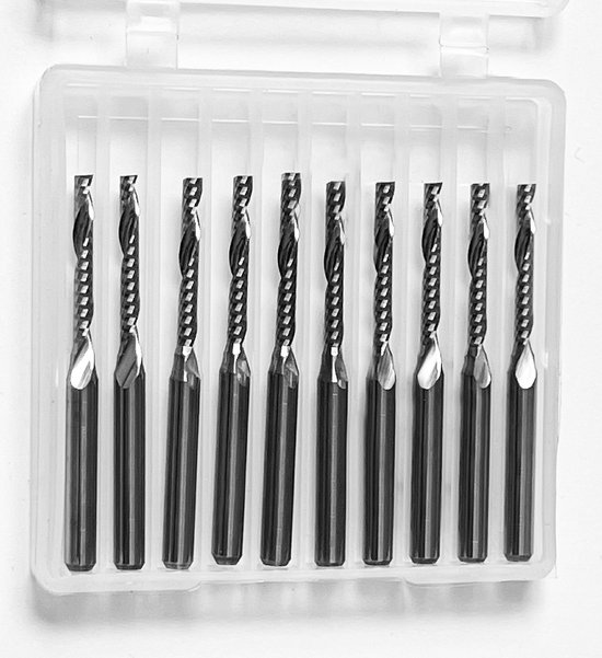 Set HQ micro frezen met enkele groef (2,0 mm, 10 stuks) | bol