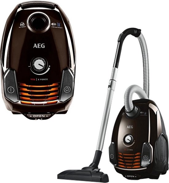 AEG VX6-2-PARK Stofzuiger 800W Bruin/Zwart | bol