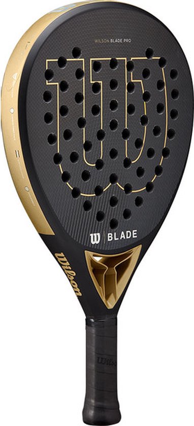 Wilson Blade Pro V2 Black/Gold - Padelracket - Multi | bol.com