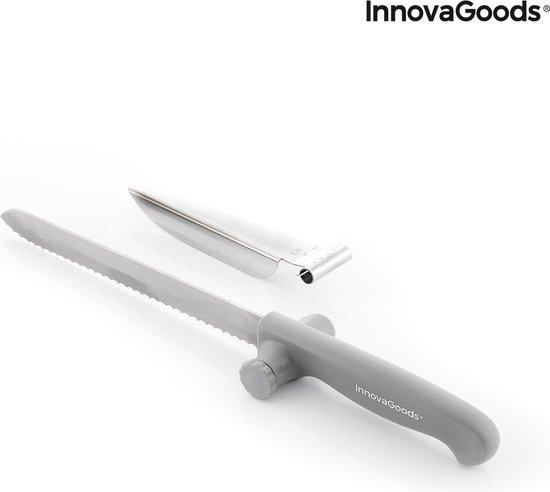 Broodmes met Instelbare Snijgeleider Kutway InnovaGoods | bol.com