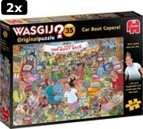 2x Wasgij Original 35 Vlooienmarkt Vondsten! puzzel - 1000 stukjes ...