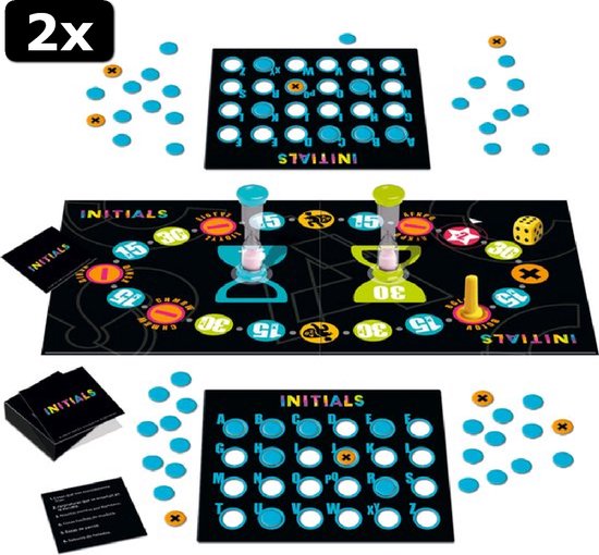 2x Jumbo Party & Co Initials - Partyspel - Bordspel | Games | bol