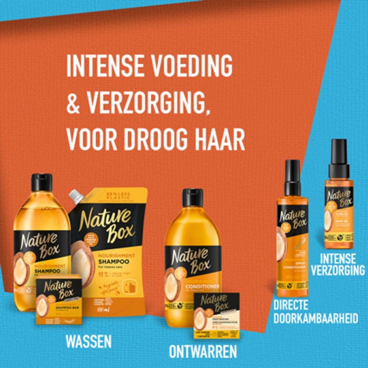 Nature Box Argan Shampoo 6x 385 ml - Grootverpakking | bol.com