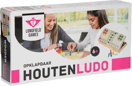 Ludo spel opklapbaar 30x30x5cm | Games | bol.com