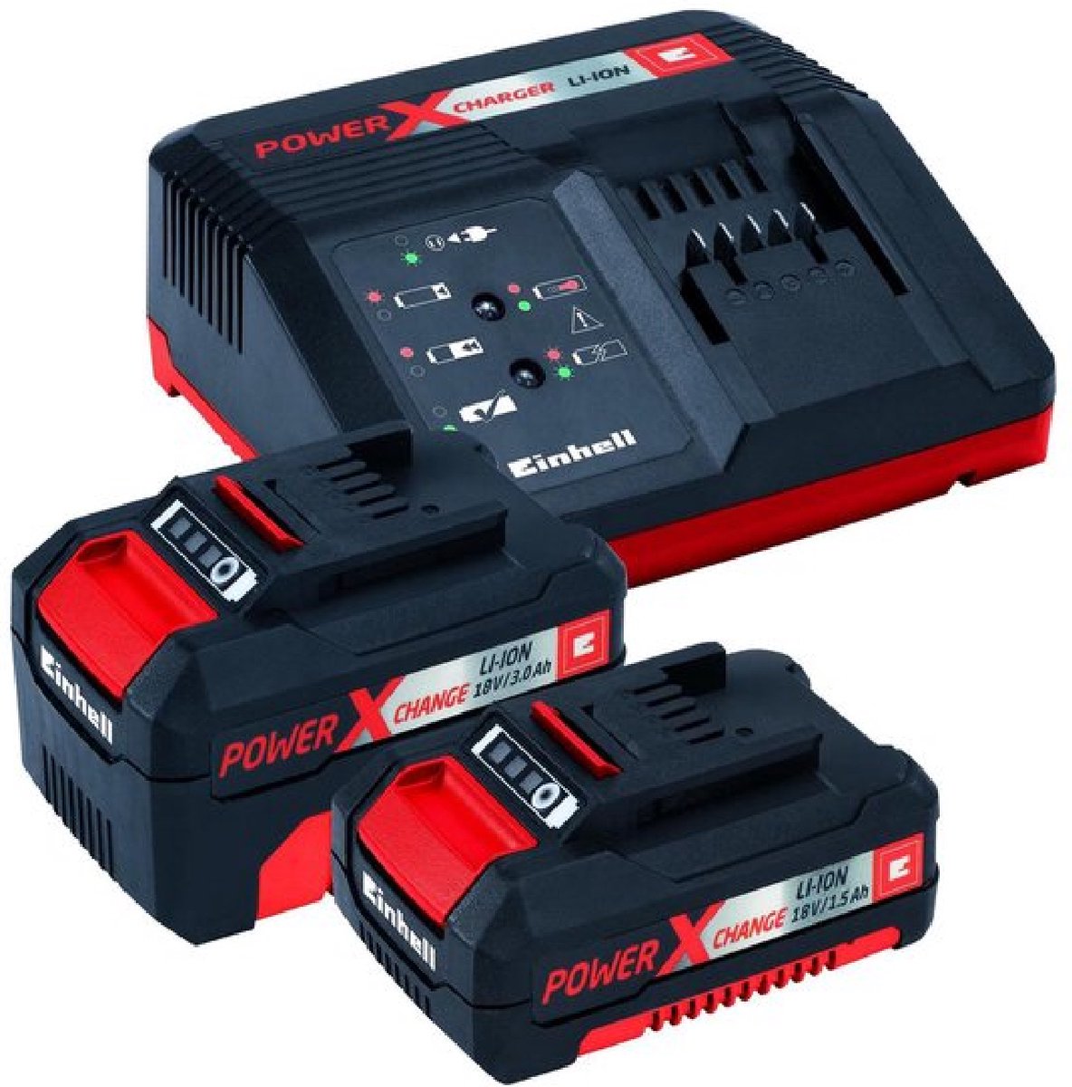Einhell Accu Power Tool Kit 18V/1.5Ah/3.0Ah (Accu Schroefmachine/Accu ...