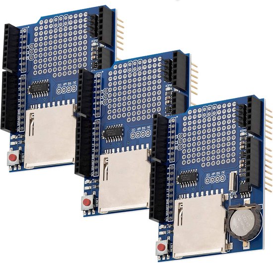 AZDelivery 3 x Data Logger Module Gegevensrecorder Schild compatibel ...
