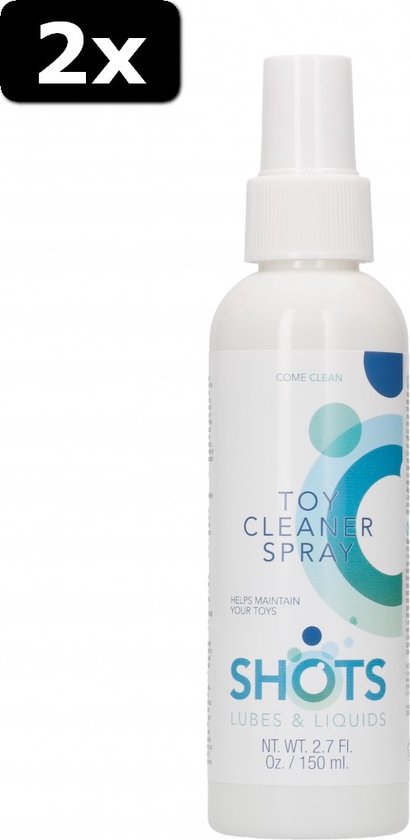 2x Toy Cleaner Spray - 150 ml | bol.com