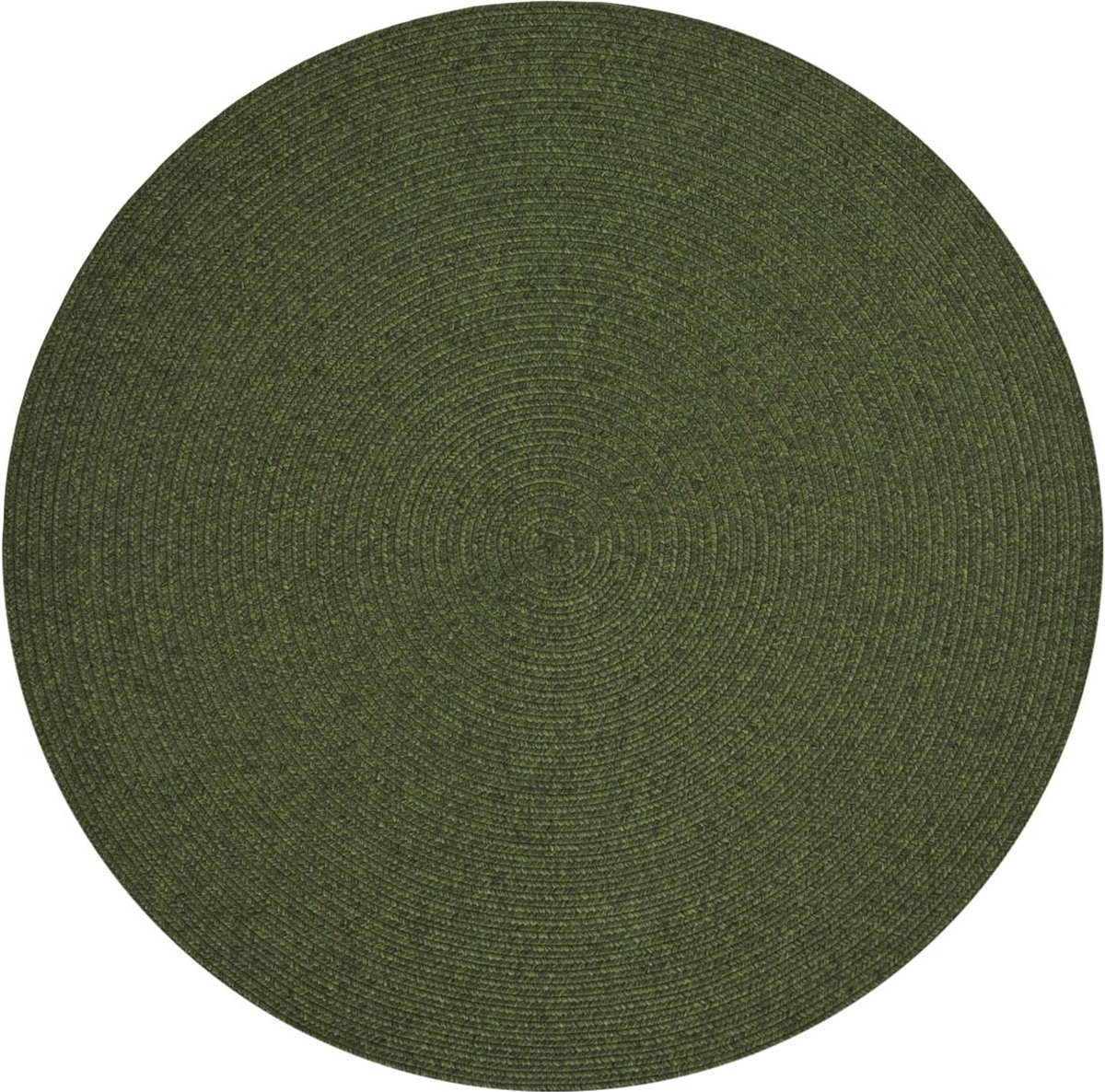 Rond buitenkleed - Trenzado groen 200 cm rond | bol.com