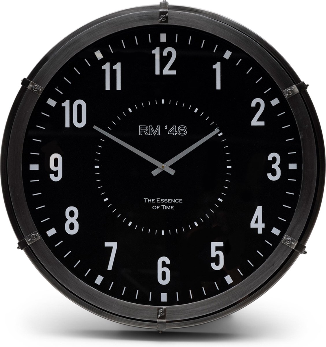 Riviera Maison Wandklok modern - RM Altair Clock - Zilver | bol.com