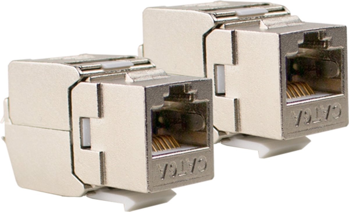 Hirschmann KS 6A/2 SHOP STP CAT6a Gigabit Keystone module RJ45 - LSA ...