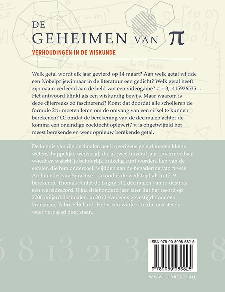 De geheimen van Pi, Joaquin Navarro | 9789089986825 | Boeken | bol.com