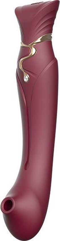 Zalo - Queen Set G-Spot Pulsewave Vibrator Rood | bol.com